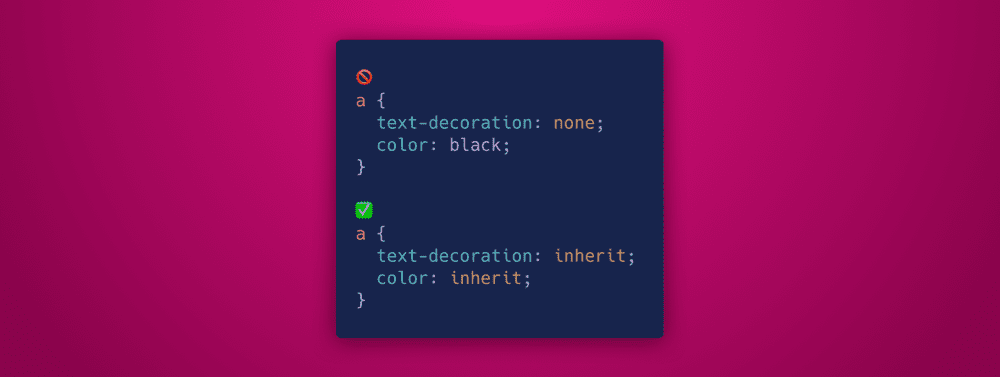 Use `inherit` to Write More Flexible CSS by David Leger | dave.js Use `inherit` to Write More Flexible CSS by David Leger | dave.js